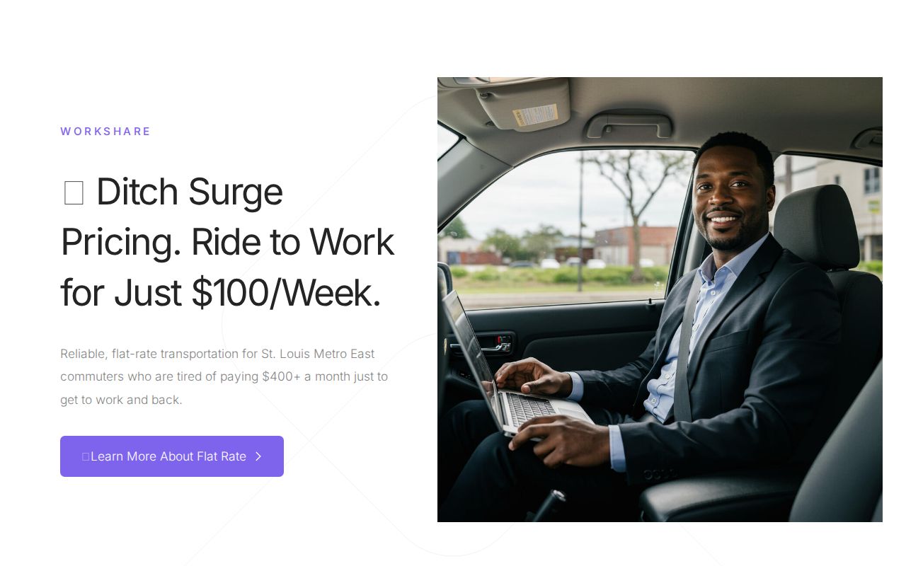 WorkShare Flat Rate Commute